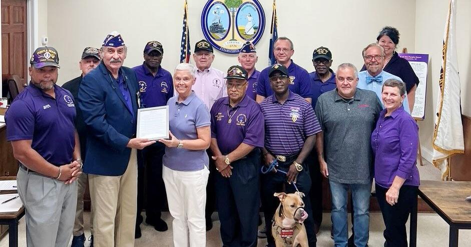 Elgin is now a Purple Heart Town | Camden | pmg-sc.com