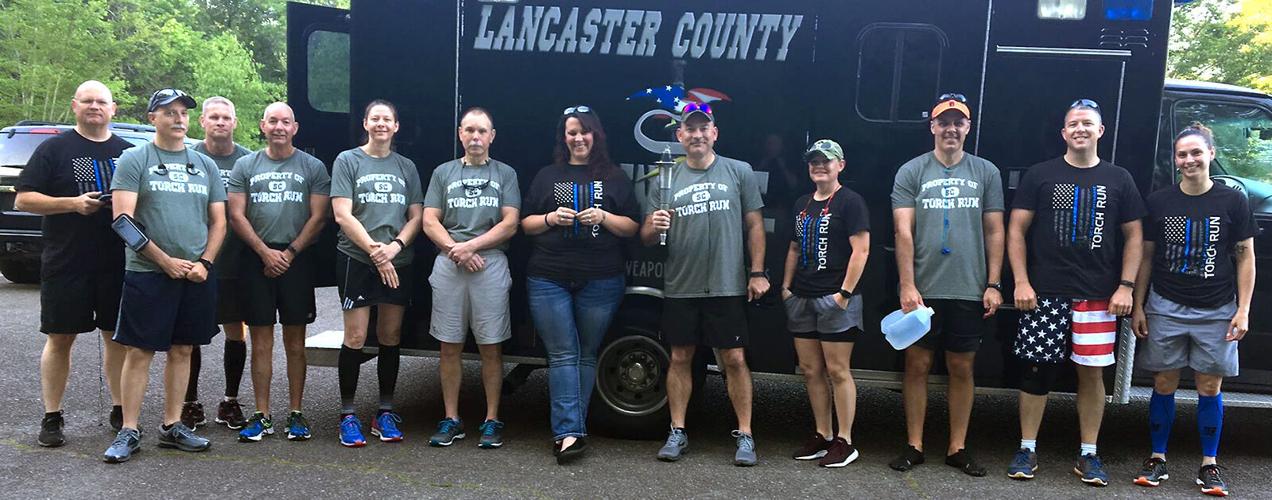 Officers hold torch runs for Special Olympics | The Lancaster News ...