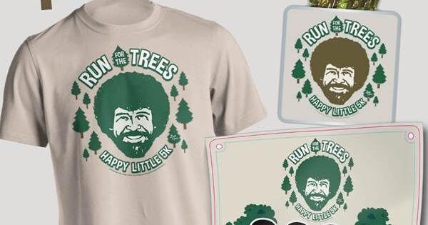 Run for the Trees: Bob Ross-inspired virtual 5K supports 'Happy Little ...
