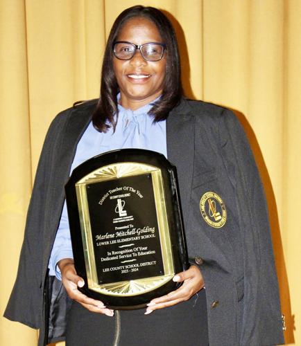 Mitchell-Golding is LCSD Teacher of the Year | | pmg-sc.com