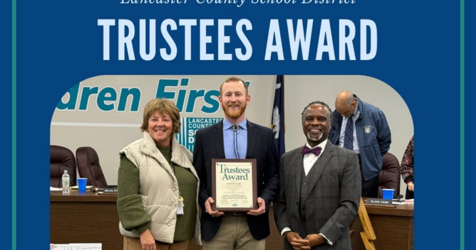 Reynolds, Overcash given Trustees Award at School District Board ...