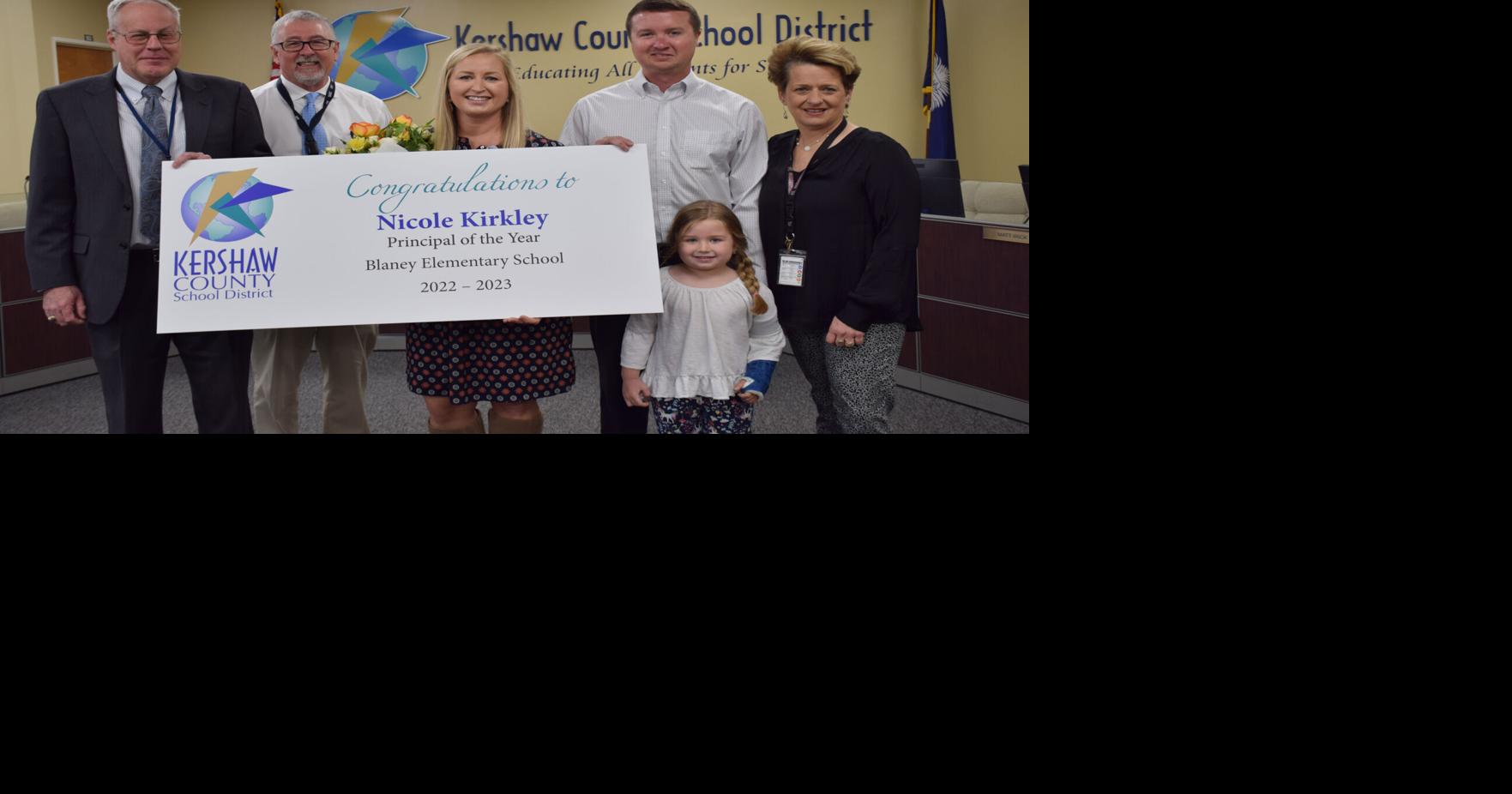 Kirkley is KCSD Principal of the Year | News | pmg-sc.com