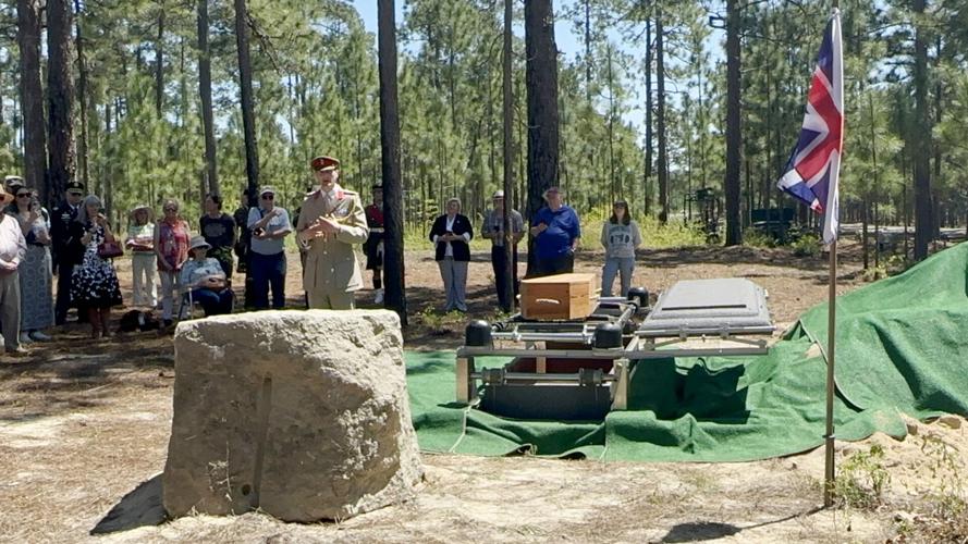 Frasier Highlander reinterred at Battle of Camden site | Camden | pmg ...