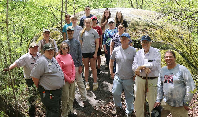 Volunteers clean up Hanging Rock sites | The Lancaster News | pmg-sc.com