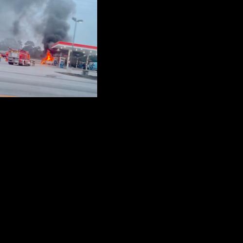 Multiple Depts. respond to vehicle fire at gas station | Progressive ...