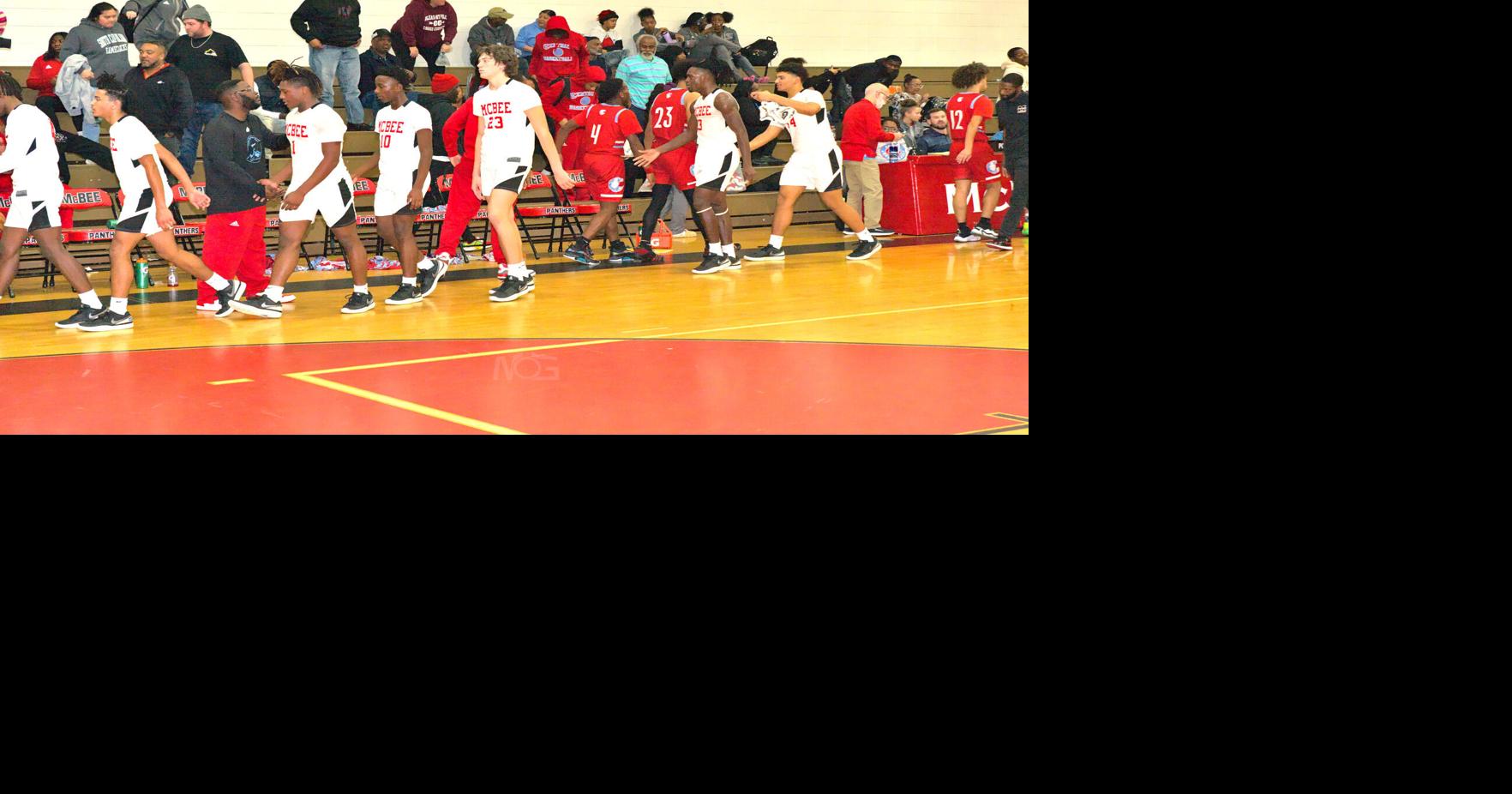 Central varsity boys basketball team loses to McBee | Progressive ...