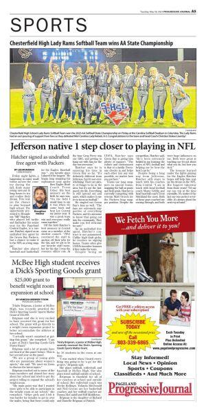 Chesterfield High Lady Rams Softball Team wins AA State Championship ...