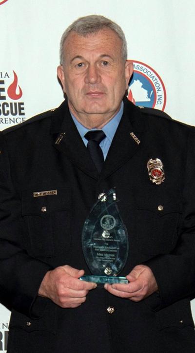 Musser receives Governor's Fire Service Award | News | pmg-va.com