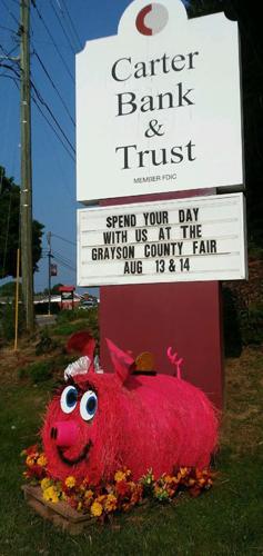 Grayson LandCare sponsors hay bale contest | News | pmg-va.com