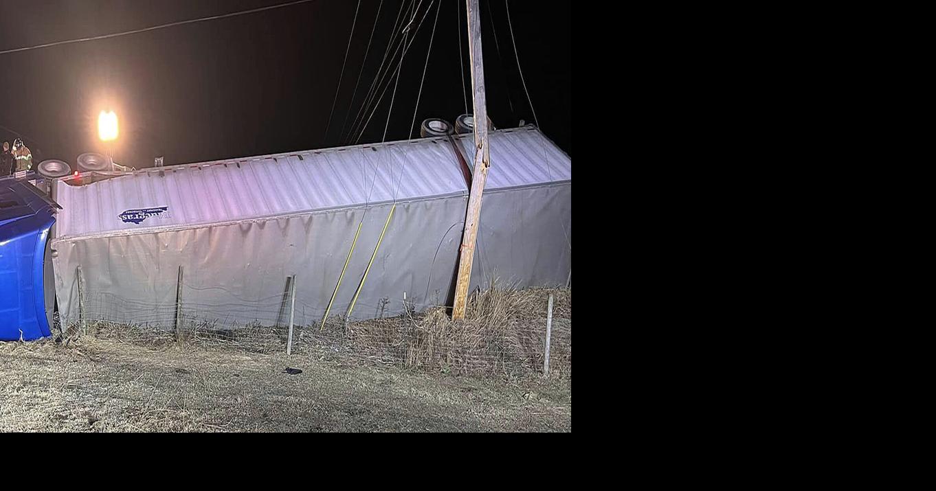 Tractor-trailer overturns, firefighters free driver | News | pmg-va.com