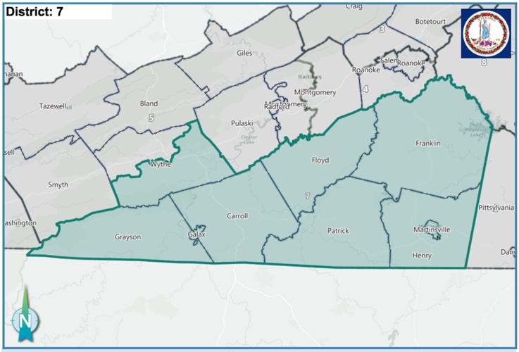 Redistricting Maps | Galax Gazette | pmg-va.com