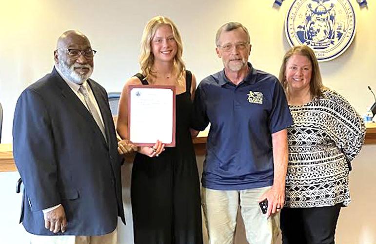 Edwards recognized for record-setting track and field achievements ...