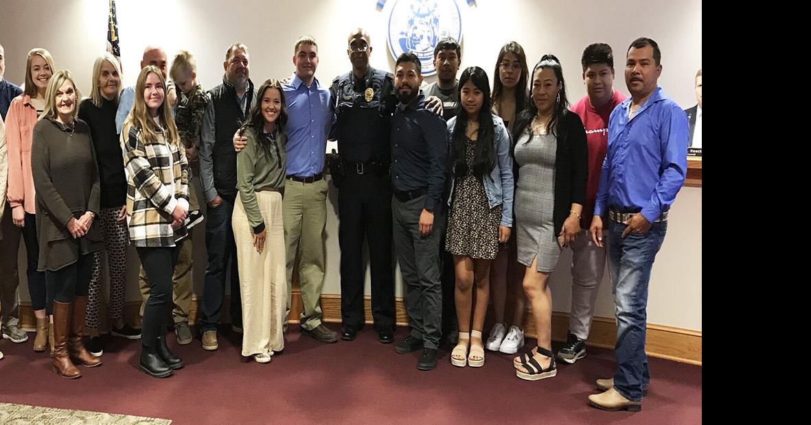 Galax police officers honored and welcomed at council meeting | News ...