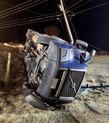 Tractor-trailer overturns, firefighters free driver | News | pmg-va.com