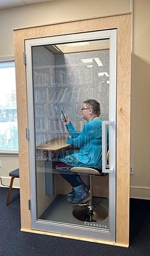 Libraries add privacy pods | News | pmg-va.com