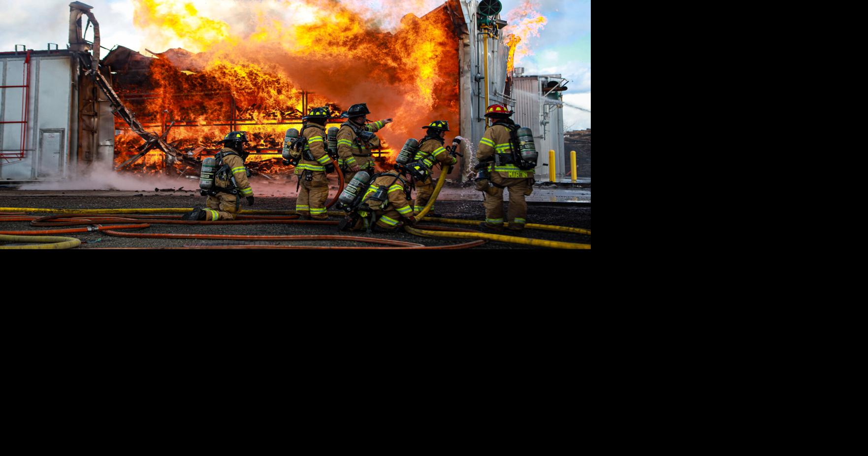 Polk Fire extinguishes three-alarm fire at Marr Brothers | News ...