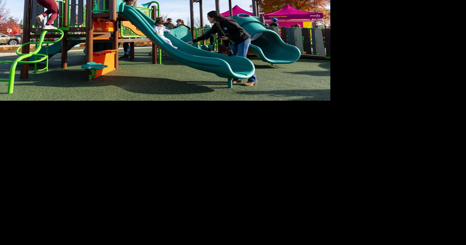 John C. Barnard Park opens in Dallas featuring an all abilities play ...