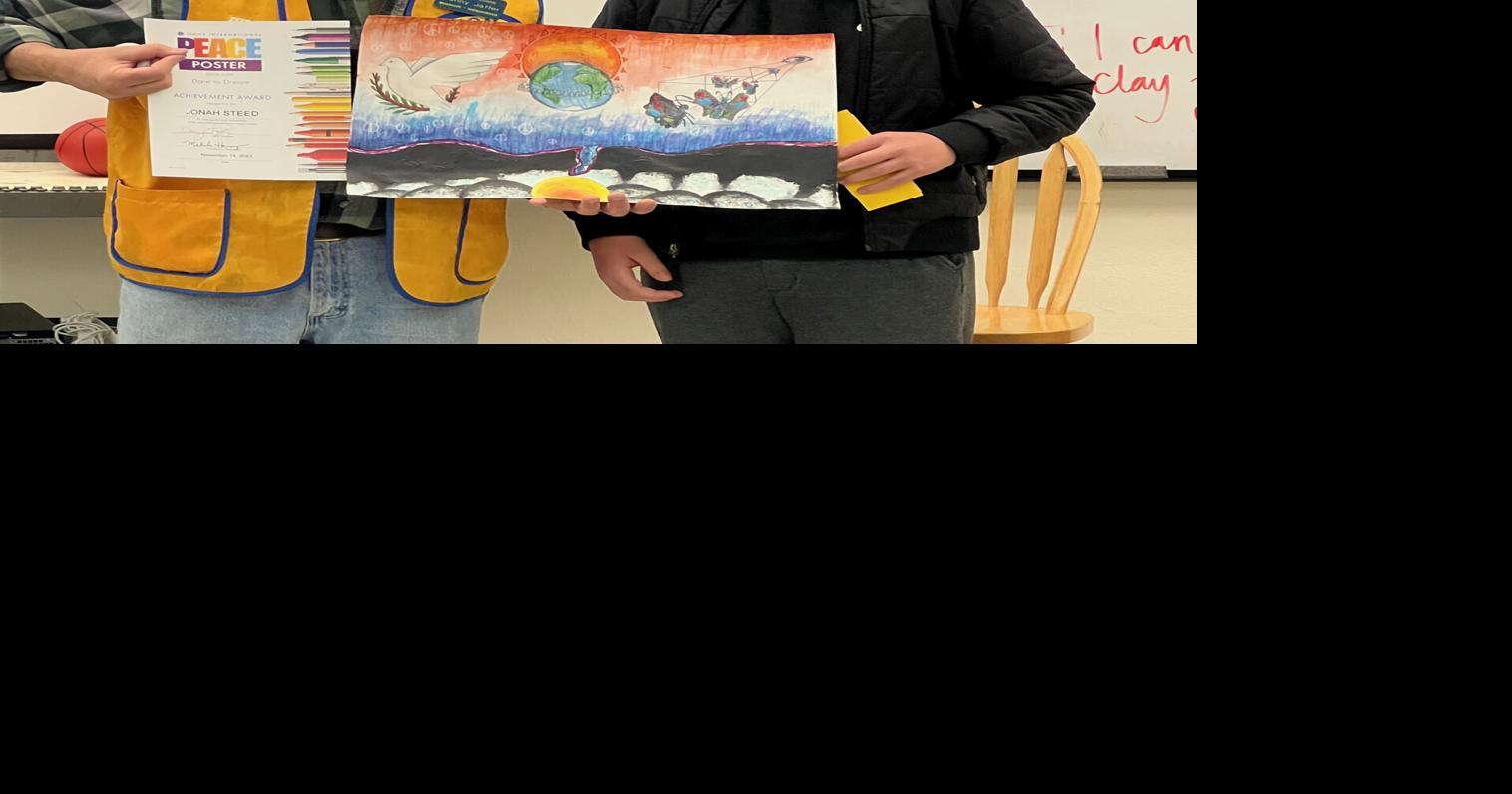 Jonah Steed wins Lions Peace Poster contest | News | polkio.com