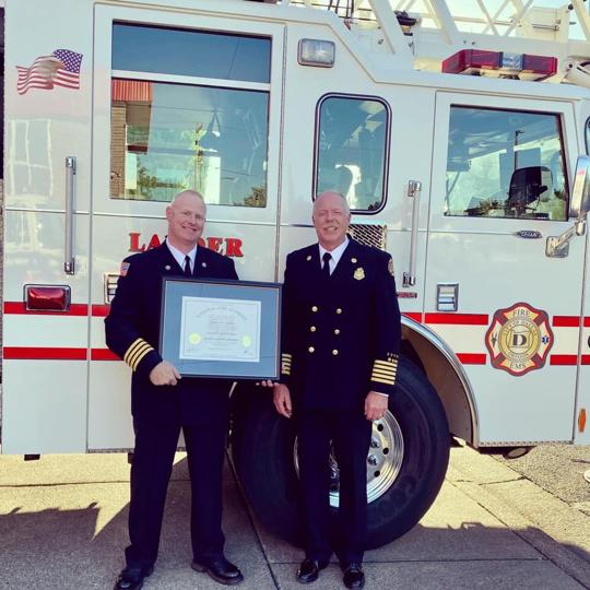 Dickerson completes Executive Fire Officer Program | News | polkio.com