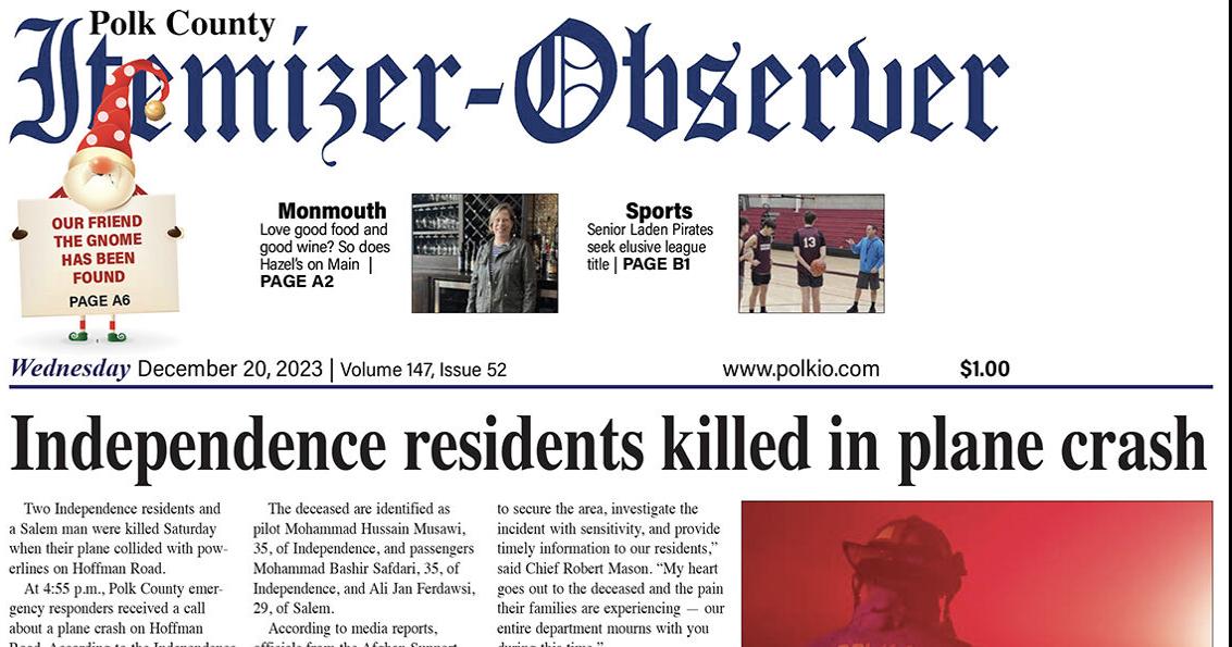 The Itemizer-Observer's E-Edition for 12-20-23 | Exclusives | polkio.com