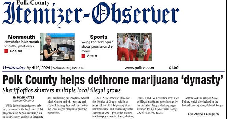 The Itemizer-Observer's E-Edition for 4-10-24 | Exclusives | polkio.com
