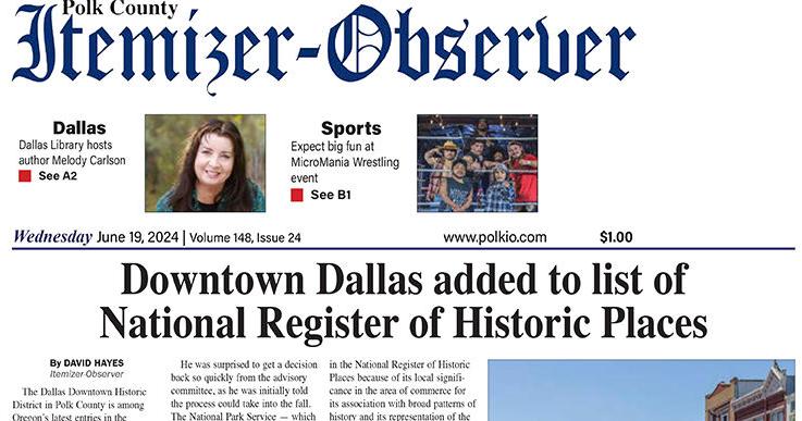 The Itemizer-Observer's E-Edition for 6-19-24 | Exclusives | polkio.com