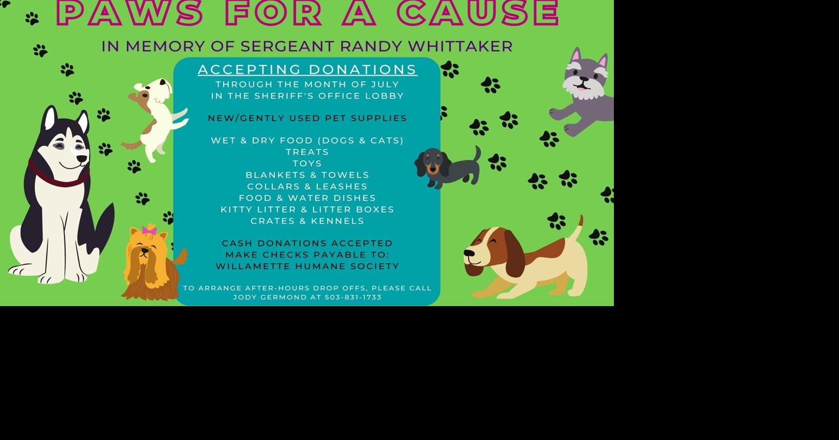 Donate to PCSO’s 8th Annual Paws for a Cause | News | polkio.com