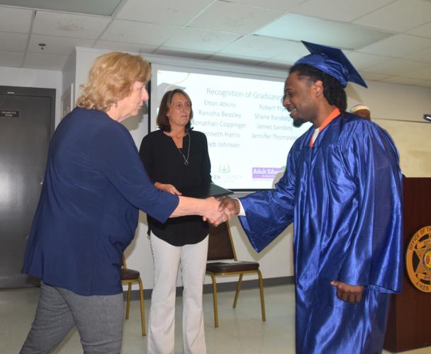 Aiken County detention center inmates receive GED diplomas