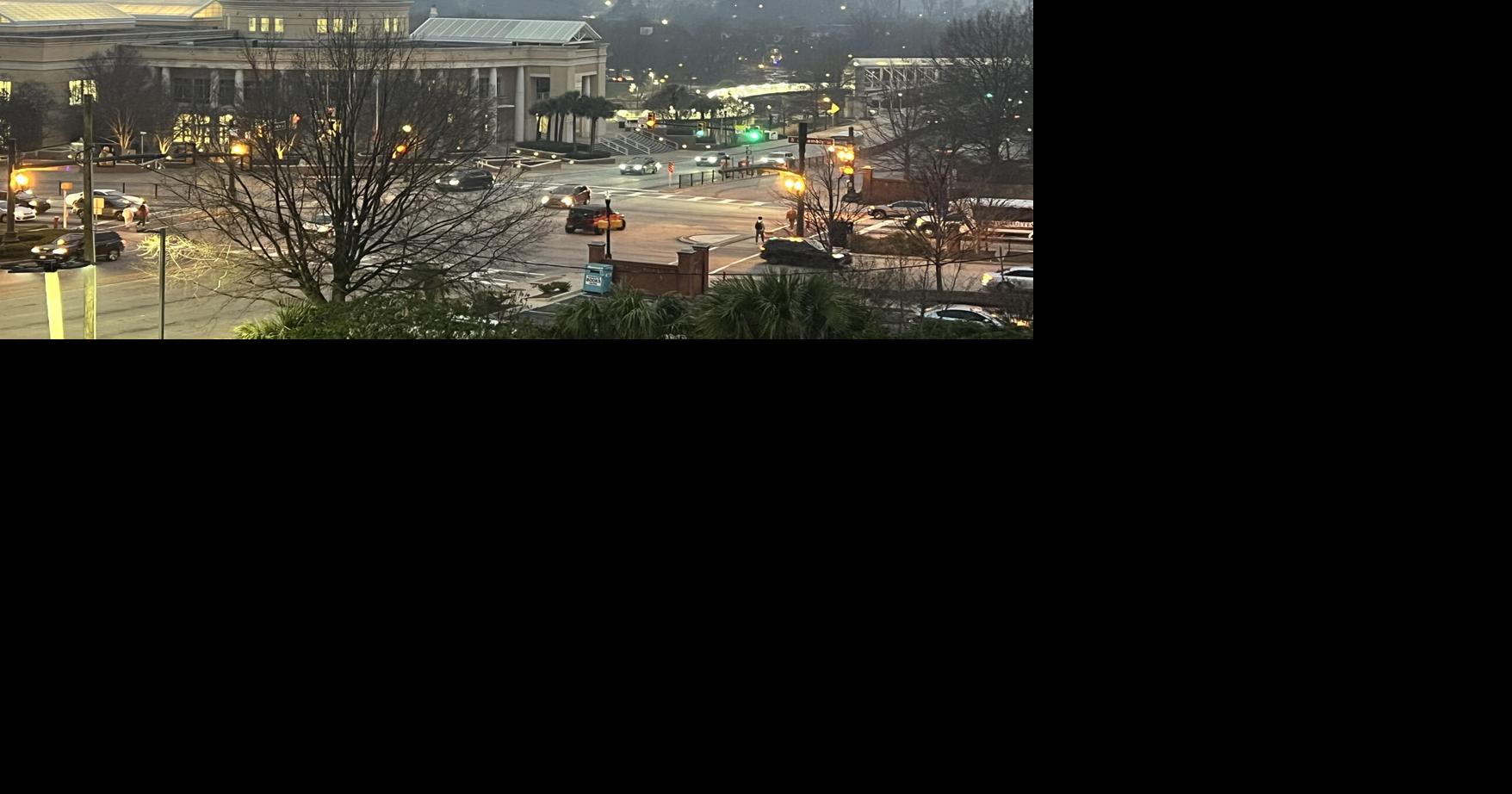 Columbia covered in smoke as a result of controlled burns