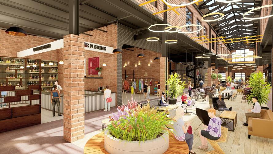 American Spinning Mill's redevelopment into lofts, food hall ...