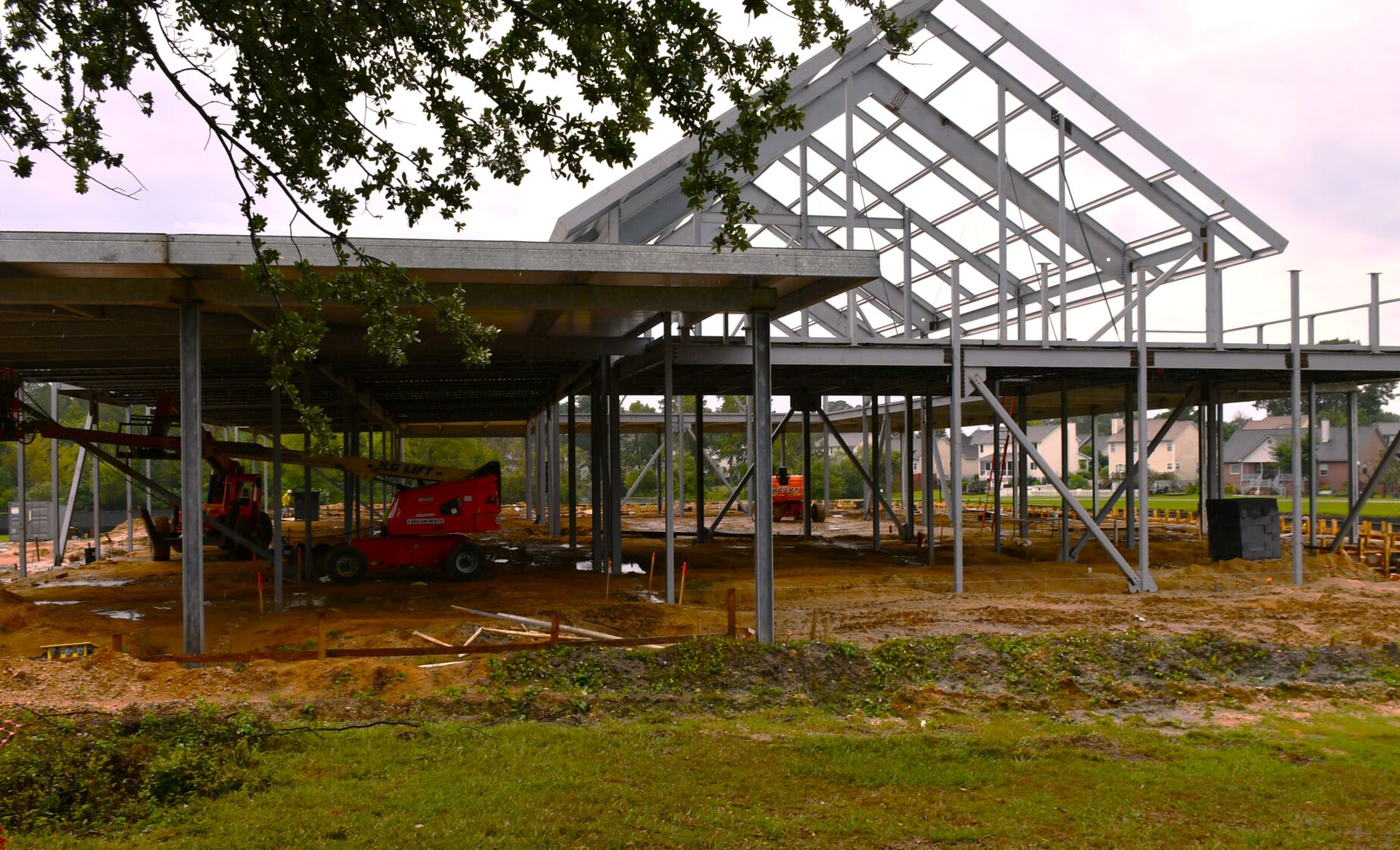Goose Creek Assembly Building progressing toward completion