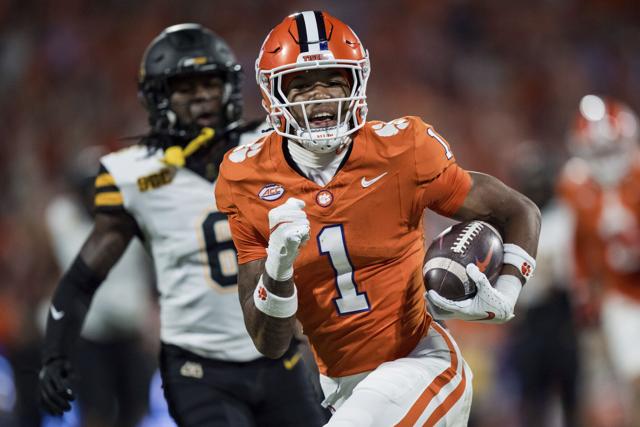 Hurricane Helene hit T.J. Moore's family. Clemson rallied