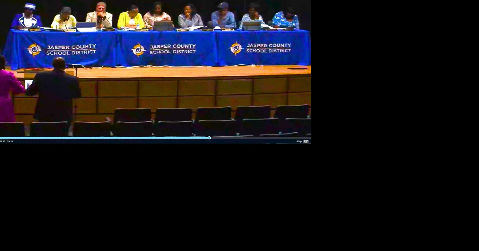 Jasper SC School Board secretly suspended superintendent