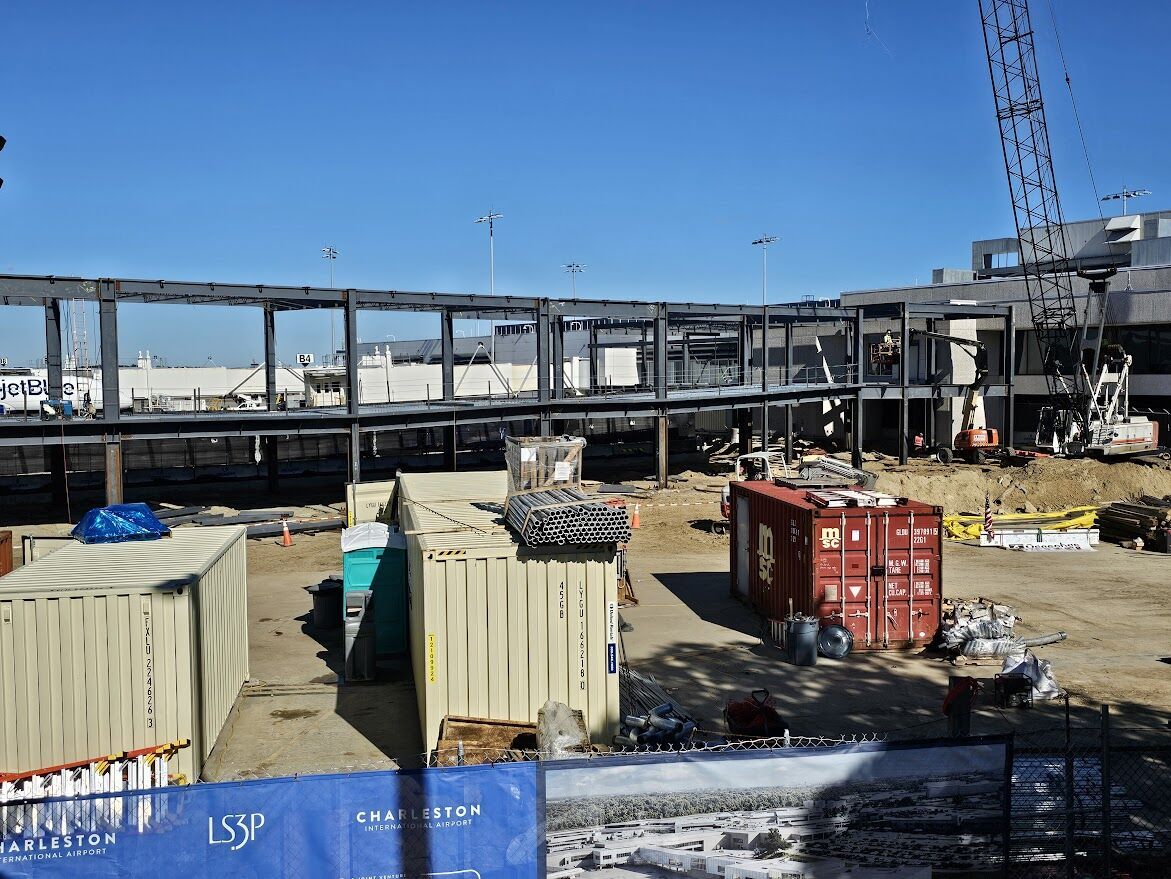 2026 milestones for Charleston airport construction projects