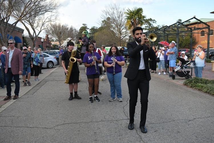 Jazz funeral parade kicks off Joye in Aiken festival