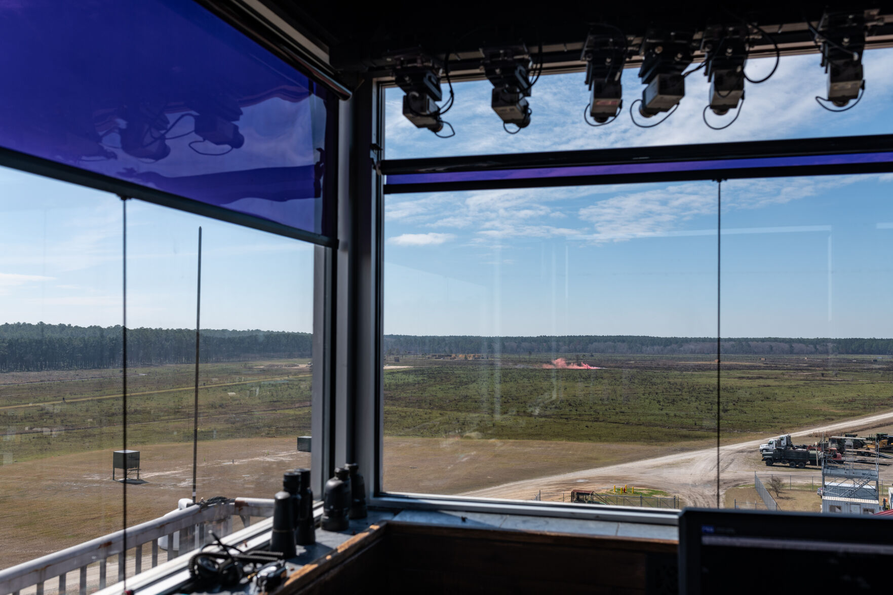 Fighter jets and conservation on Marine corps bombing range