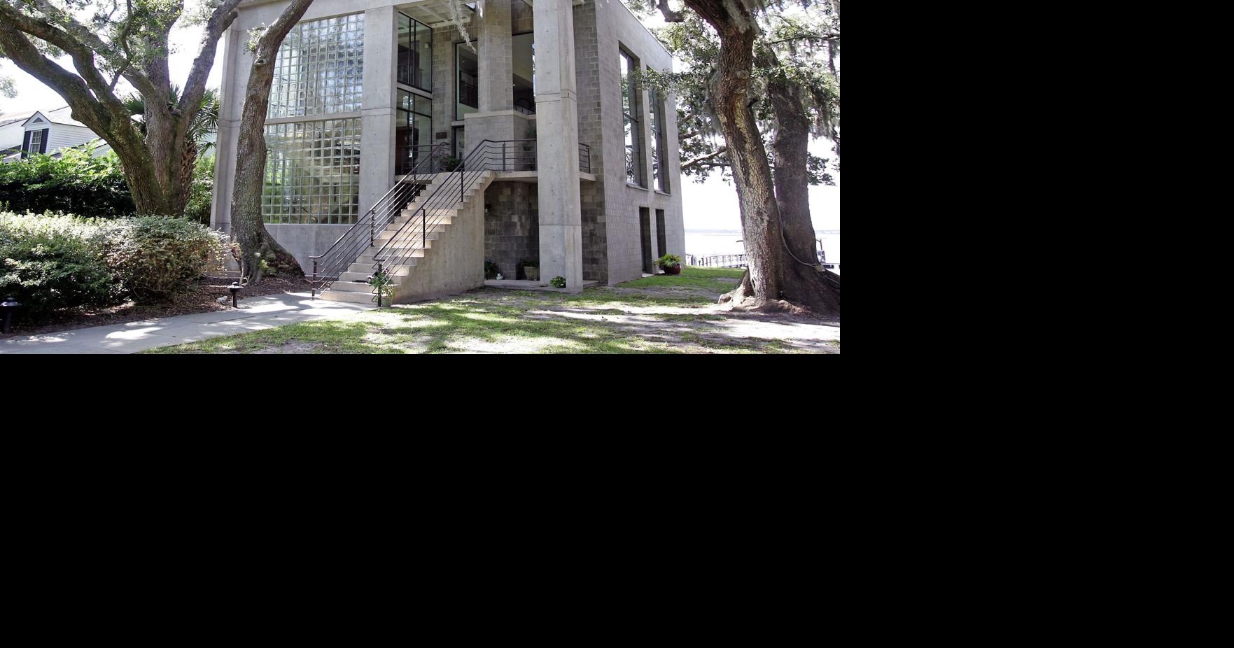 85 Riverland Drive – Award-winning, modernistic James Island home sits ...