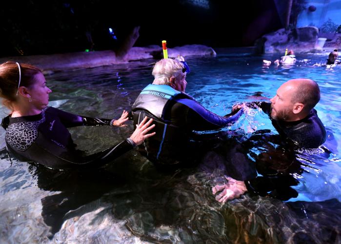 Veterans find peace underwater