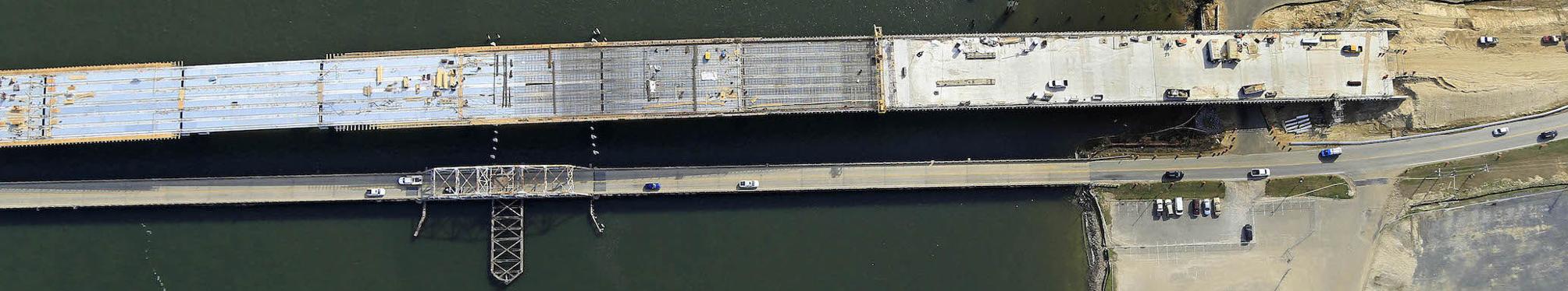 Work continues to replace Highway 41 bridge