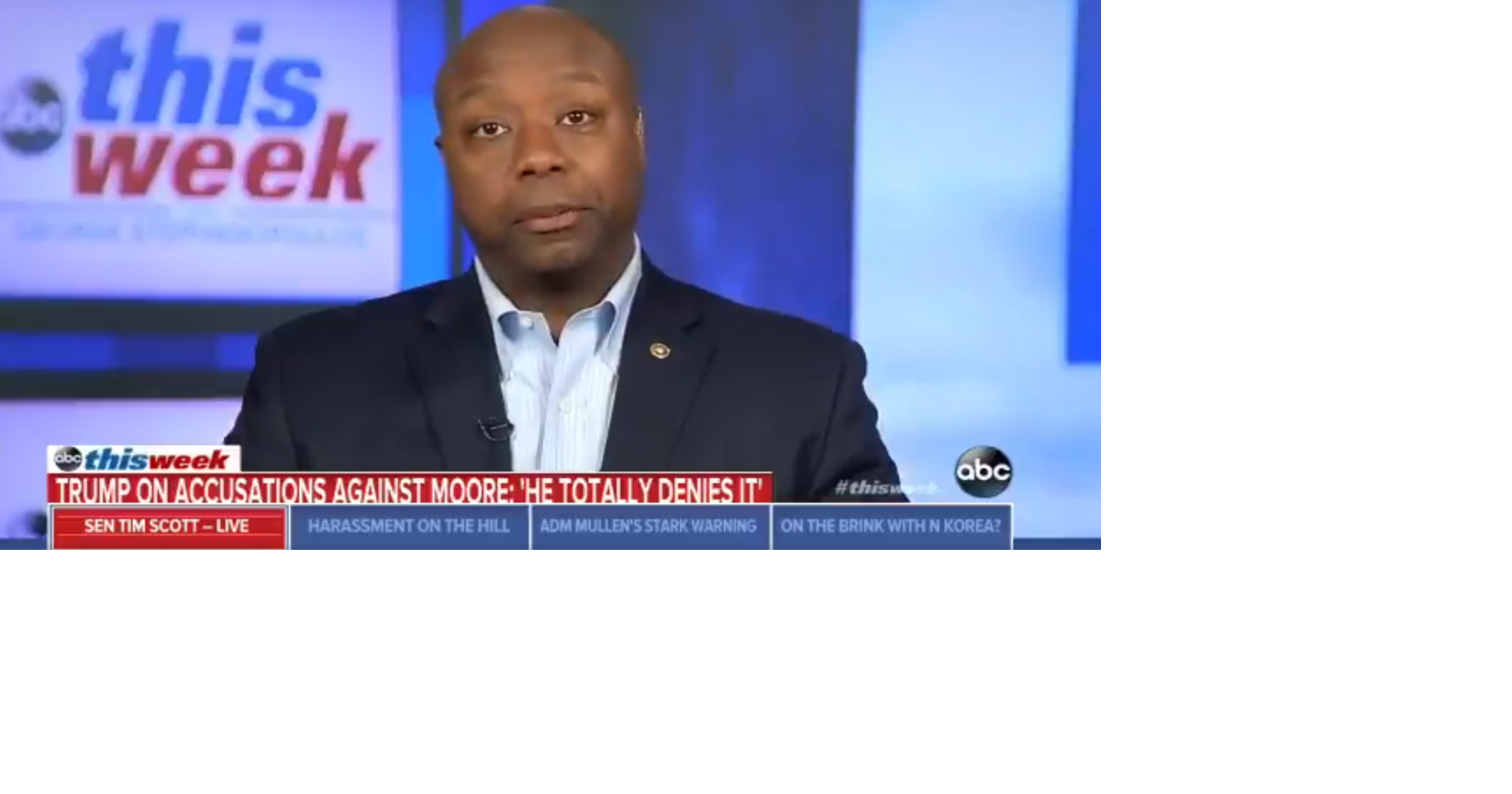 Sen. Tim Scott: 'The best thing Roy Moore can do for the country is ...