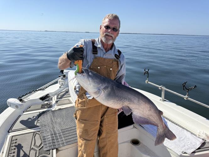 Catfish, striped bass combo fishing on Lake Moultrie