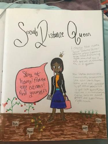 Students create COVID-19 superheroes | Education | postandcourier.com