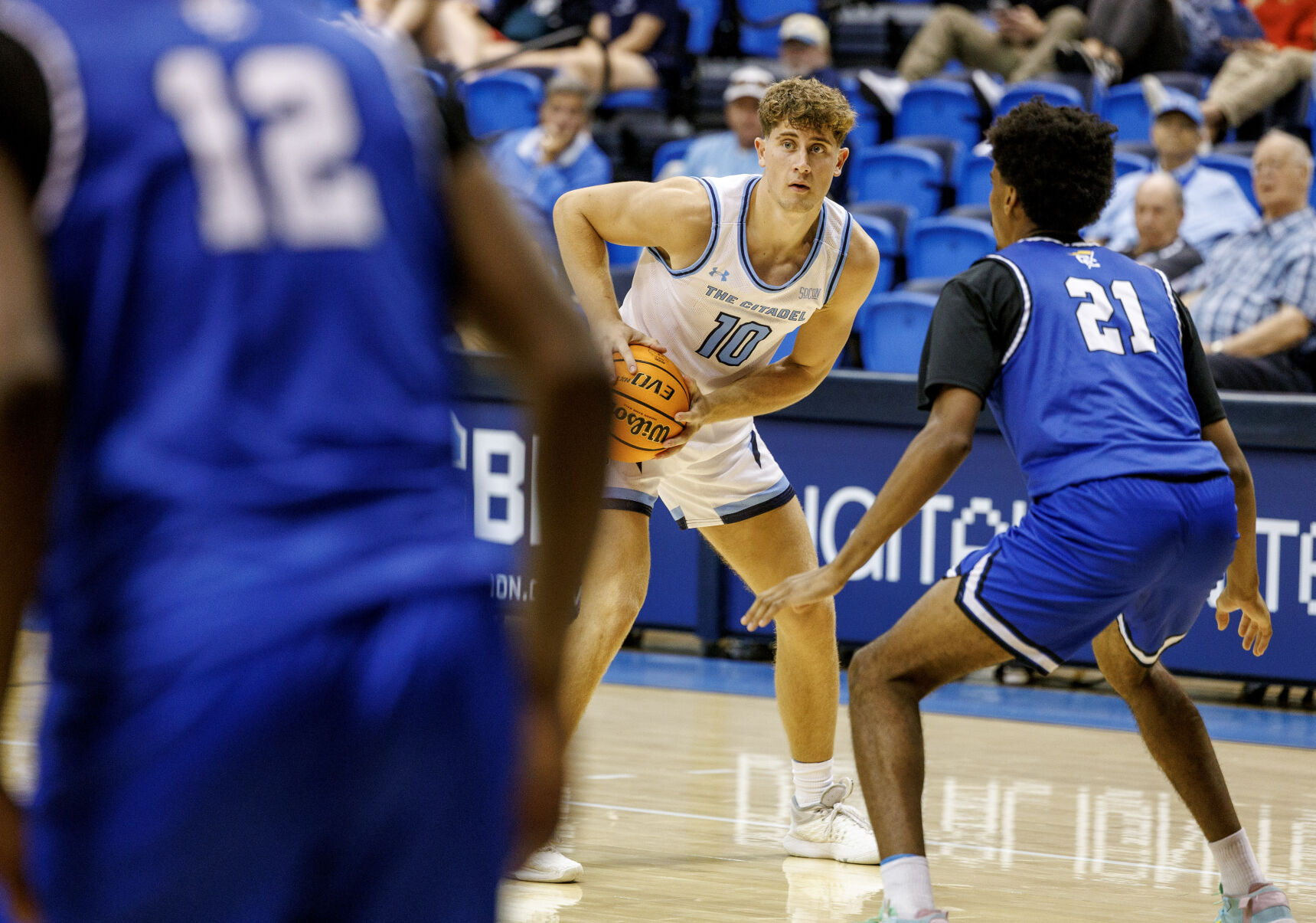 The Citadel's Brody Fox was one of the nation's top scorers