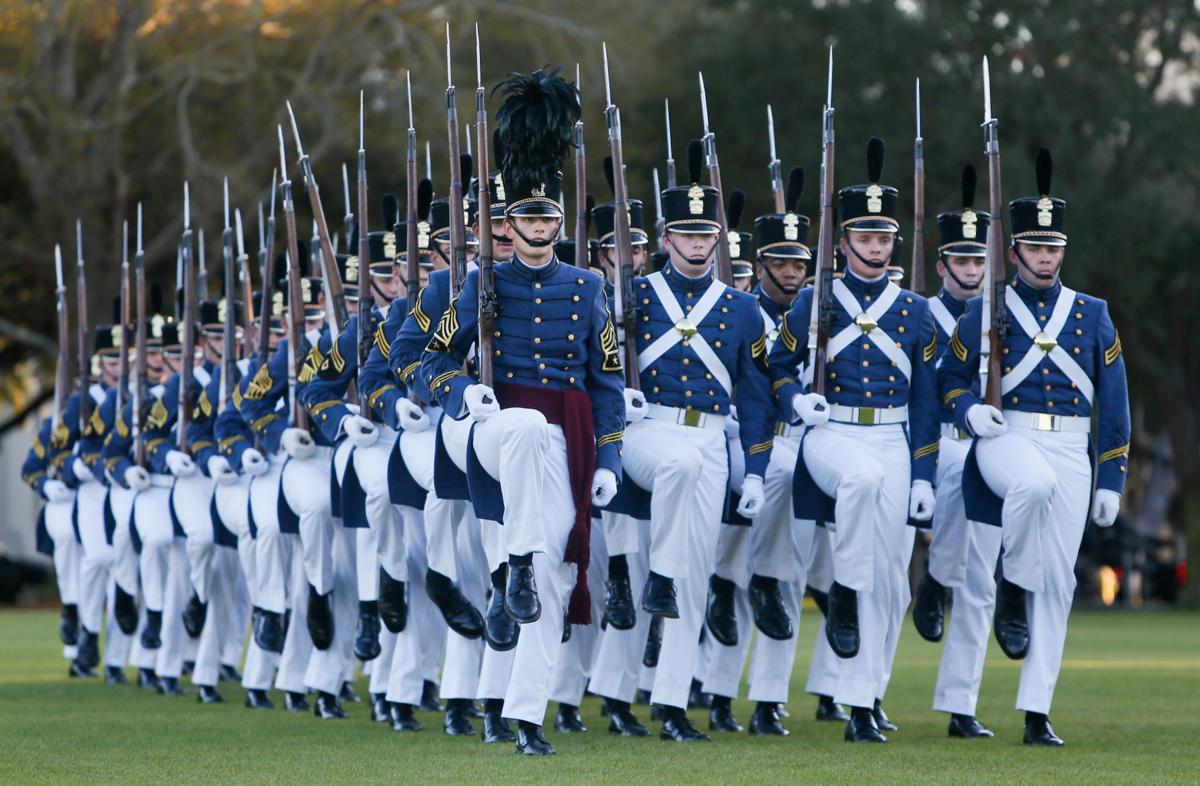 The Citadel's dress rehearsal for the inaugural parade | Multimedia ...