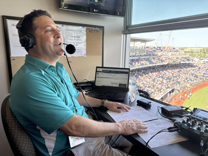 The voice of Coastal Carolina baseball is living his dream