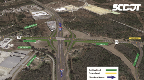 I-26's 'tangled mess of ramps' south of Columbia getting $62M makeover