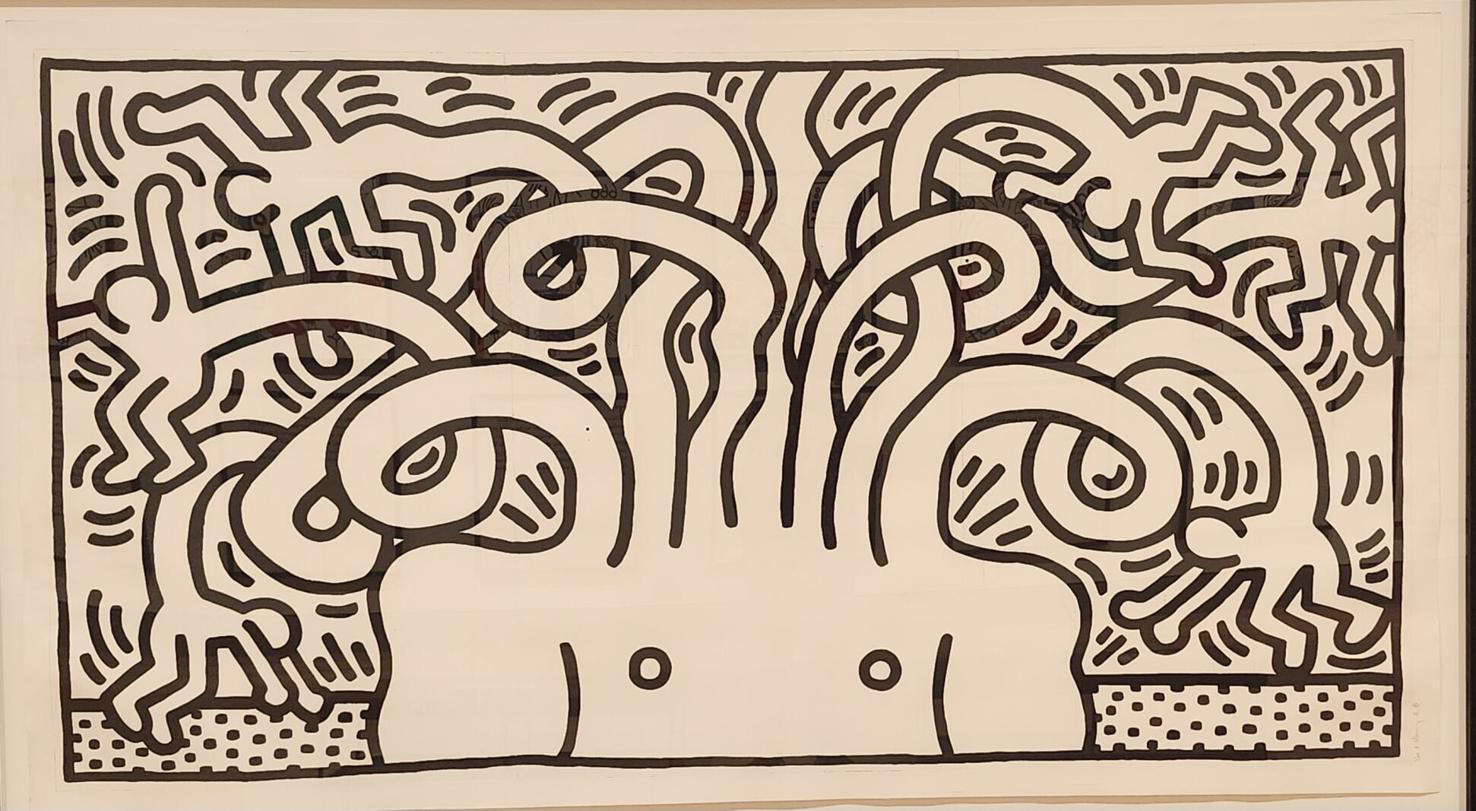 Inside the Keith Haring exhibit at the Columbia art museum