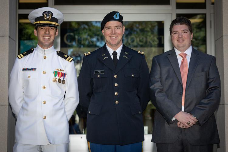 Family affair - 3 Citadel brothers receive degree from father ...