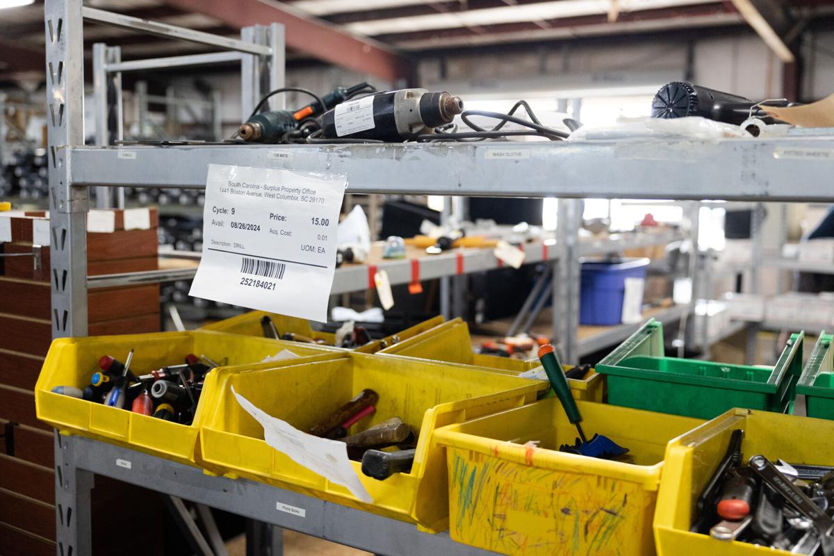 Behind the scenes look at SC’s warehouse of surplus deals