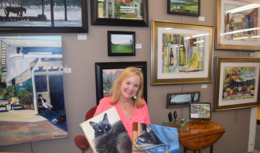 Drawn to Aiken: Local artist Betsy Wilson-Mahoney has made the city her ...